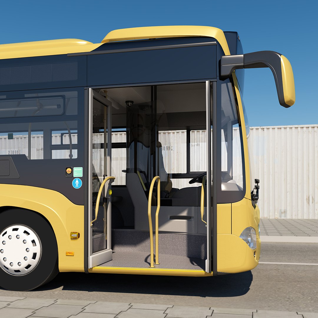 3D Generic City Bus Model - TurboSquid 1406803