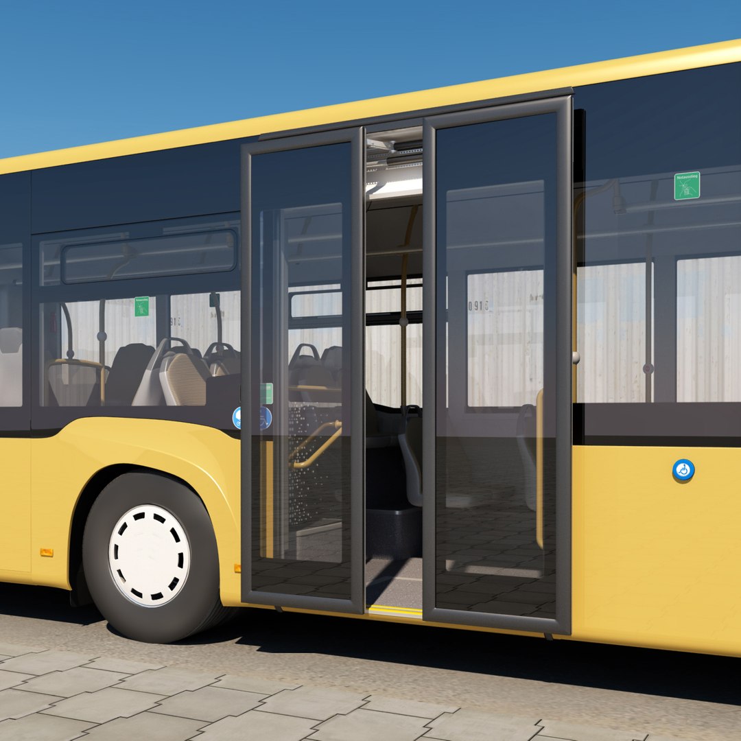 3D Generic City Bus Model - TurboSquid 1406803