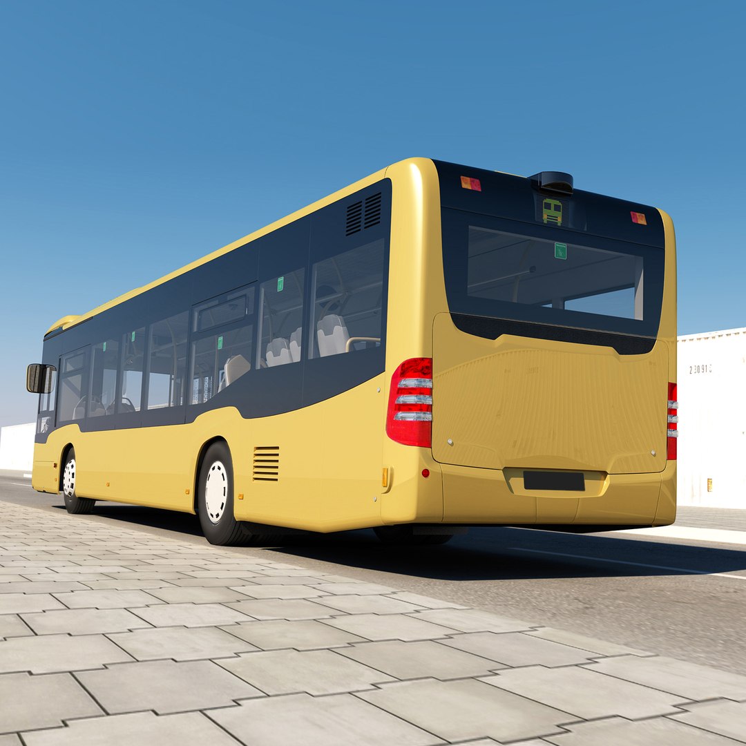 3D Generic City Bus Model - TurboSquid 1406803