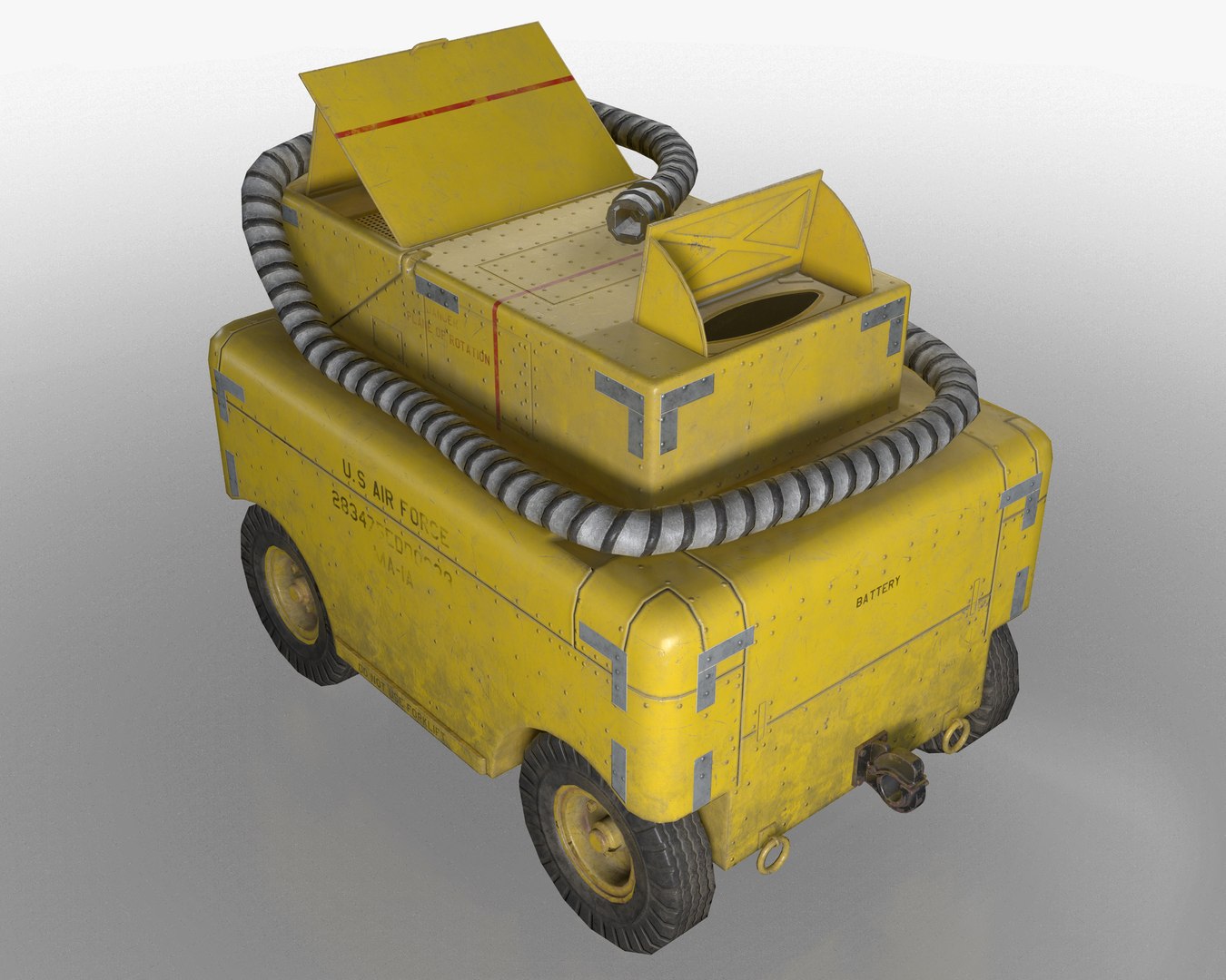 Ma-1a start cart 3D - TurboSquid 1435246