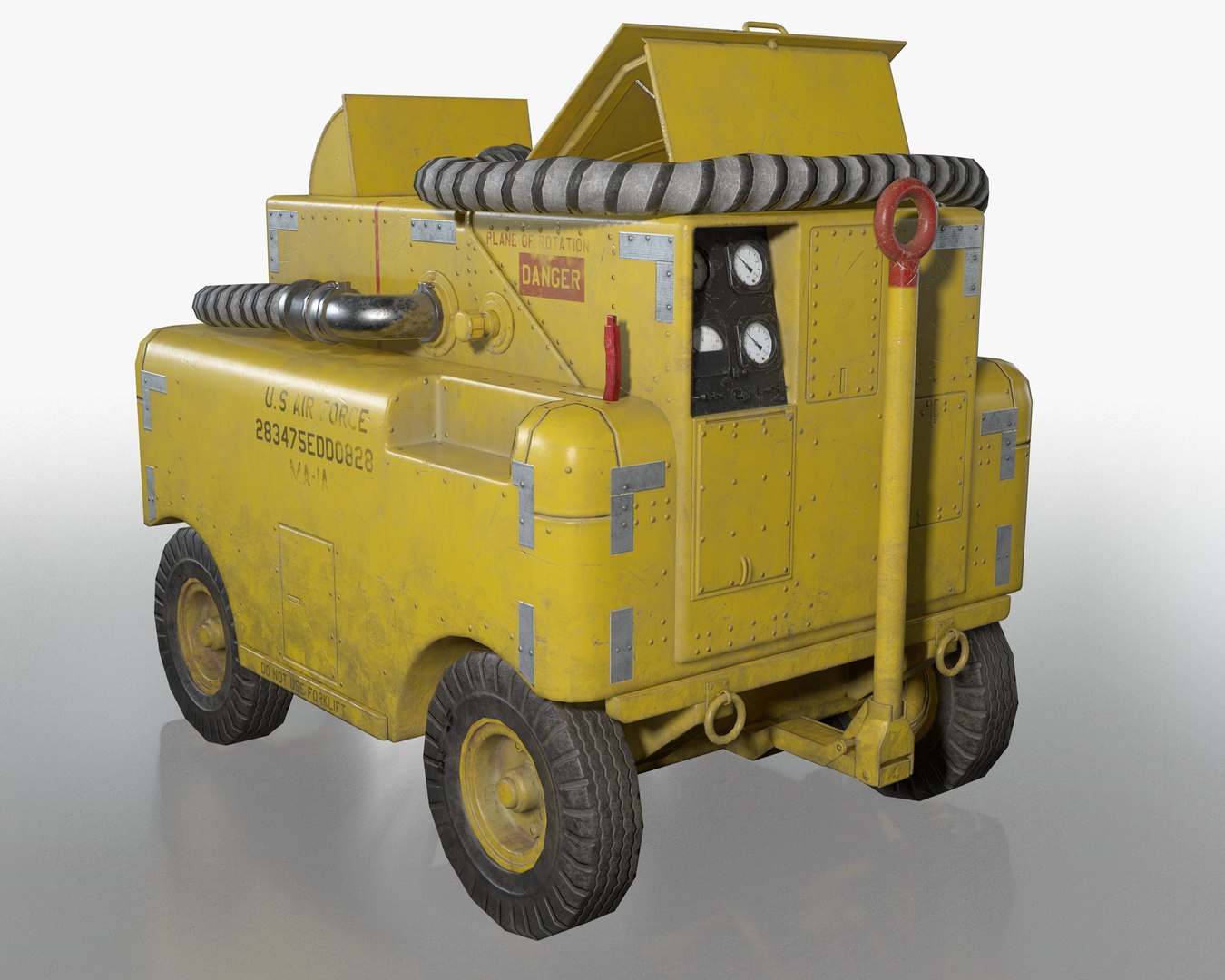 Ma-1a start cart 3D - TurboSquid 1435246