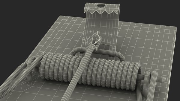 3D Victor Metal Pedal Mouse Trap model - TurboSquid 1777338