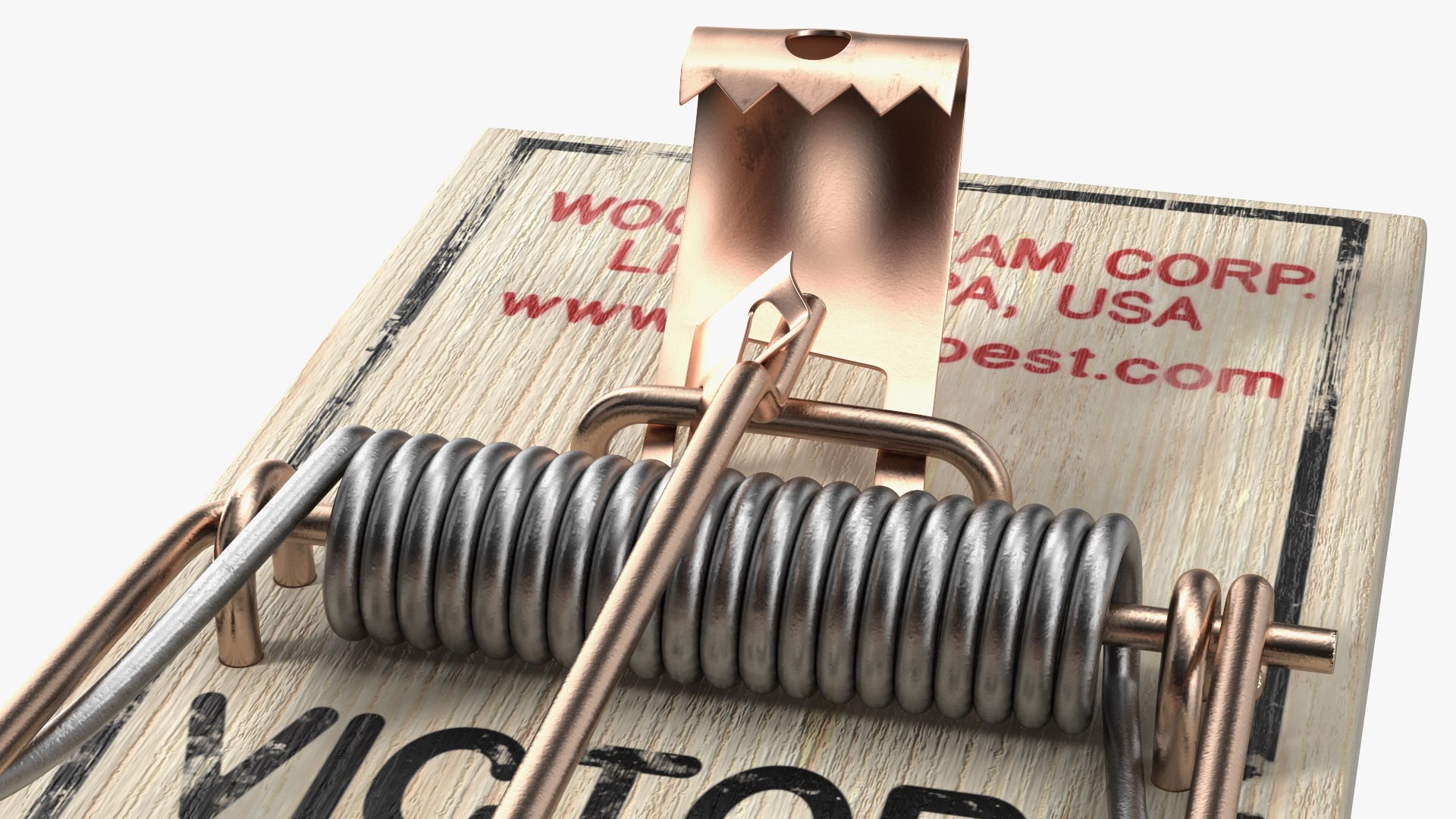 3D Victor Metal Pedal Mouse Trap model - TurboSquid 1777338