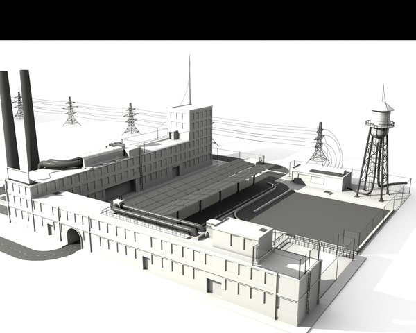 3d 3ds factory elements