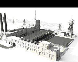 Download Free & Premium Factory 3D Models | TurboSquid