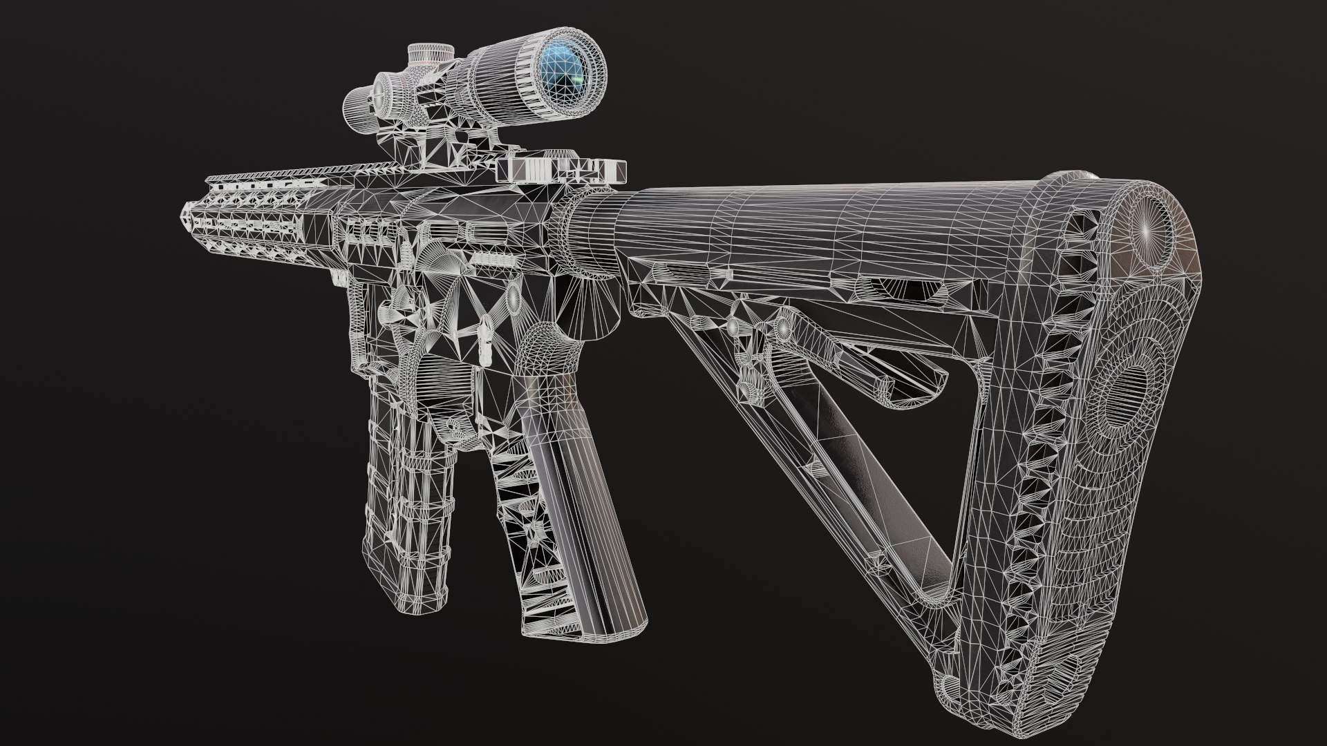 3D M4 Custom Model - TurboSquid 2317244