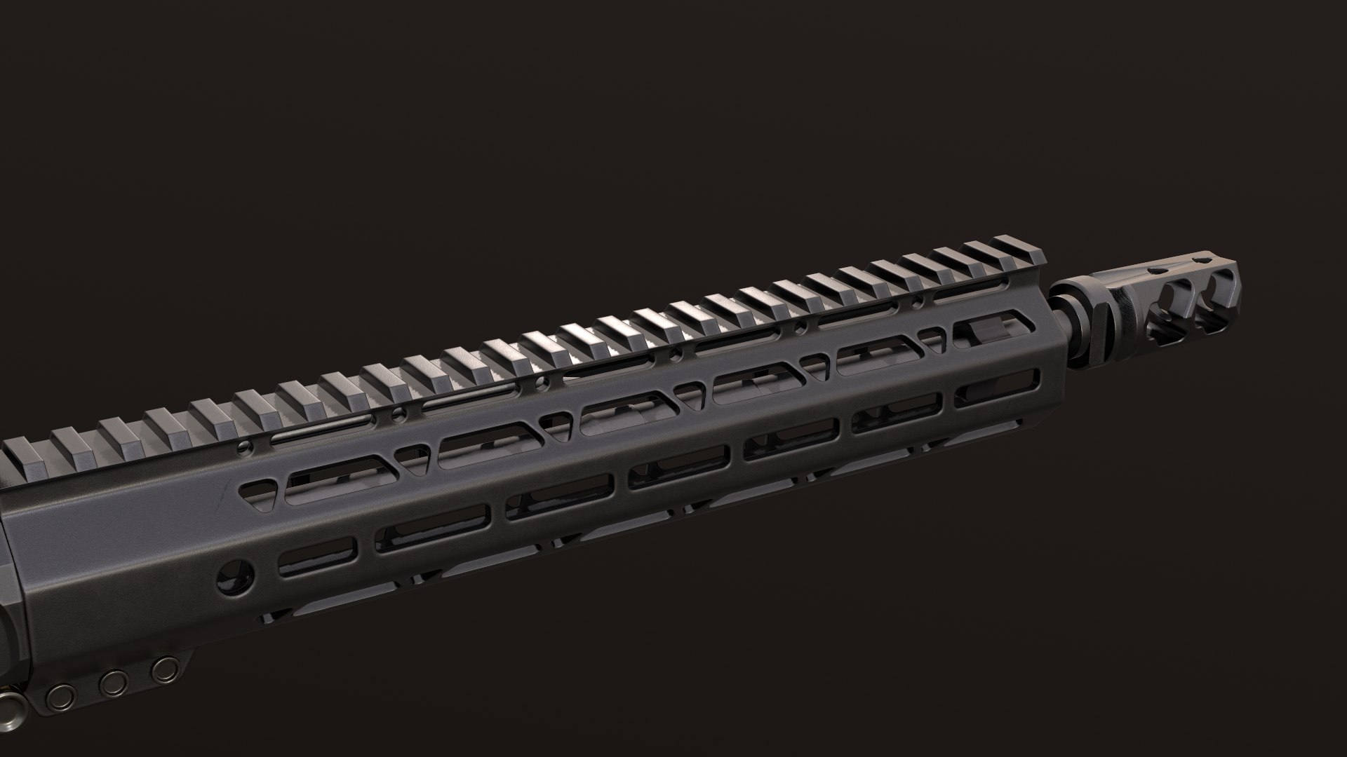 3D M4 Custom Model - TurboSquid 2317244