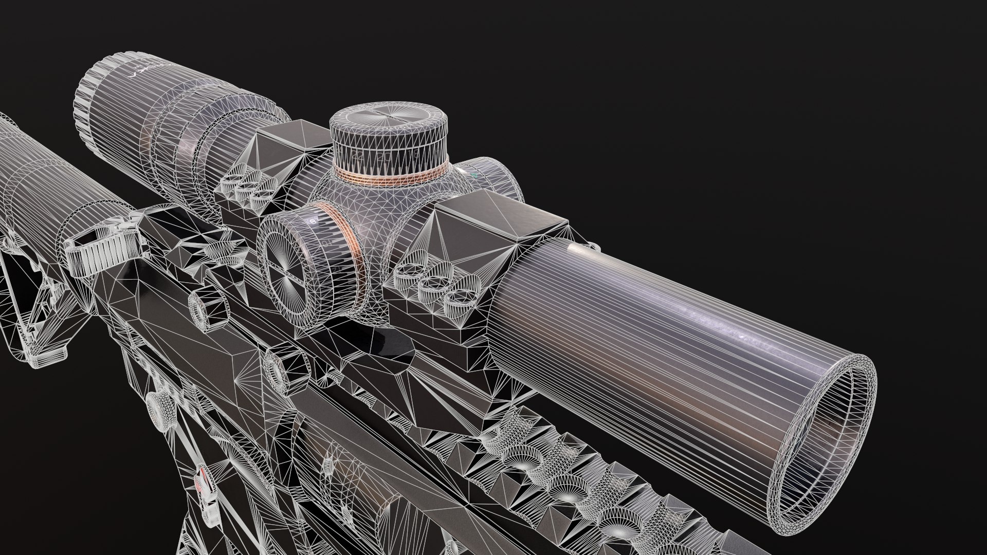 3D M4 Custom Model - TurboSquid 2317244