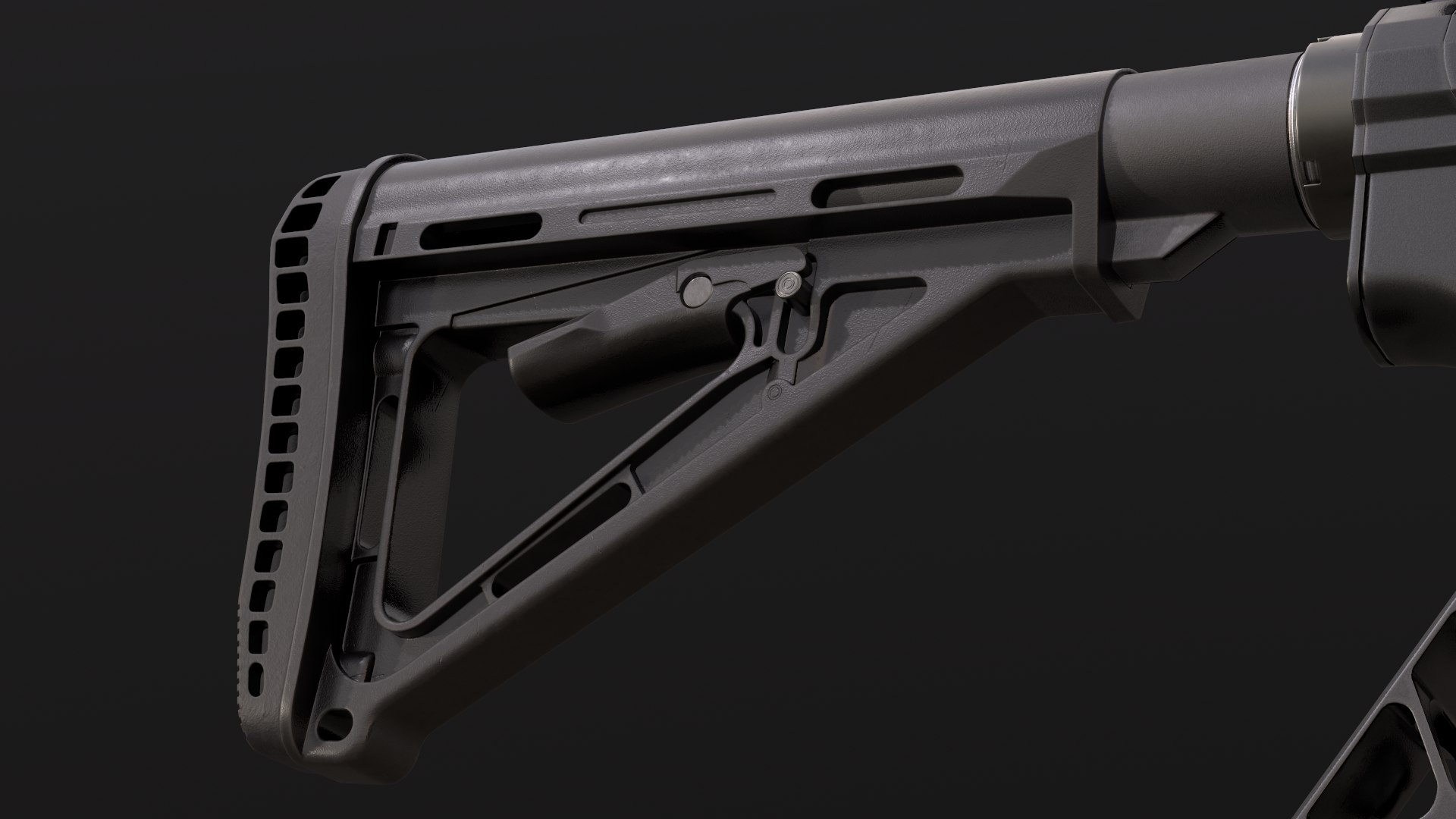 3D M4 Custom Model - TurboSquid 2317244