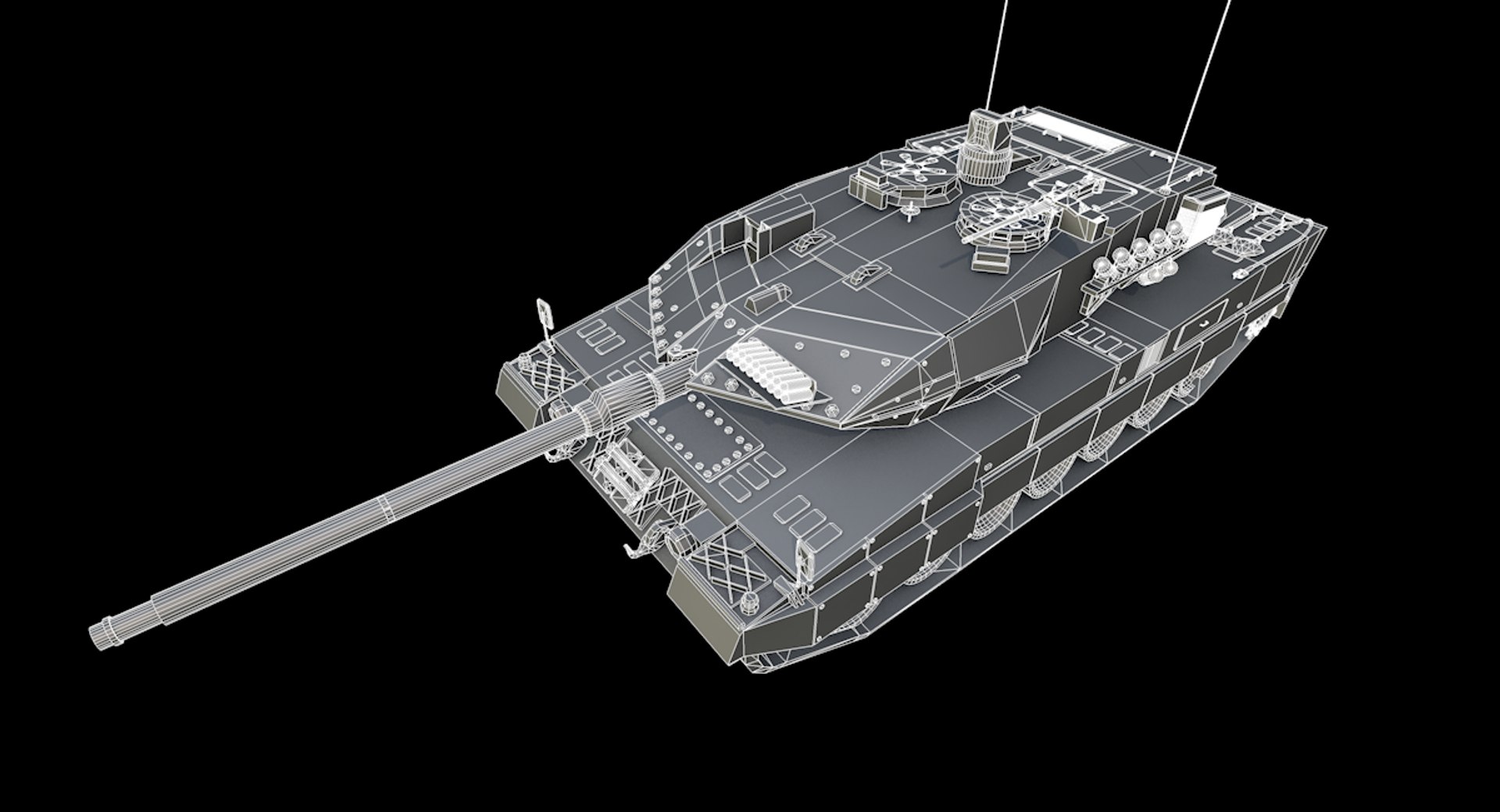 Leopard 2a7 3D Model - TurboSquid 1275922