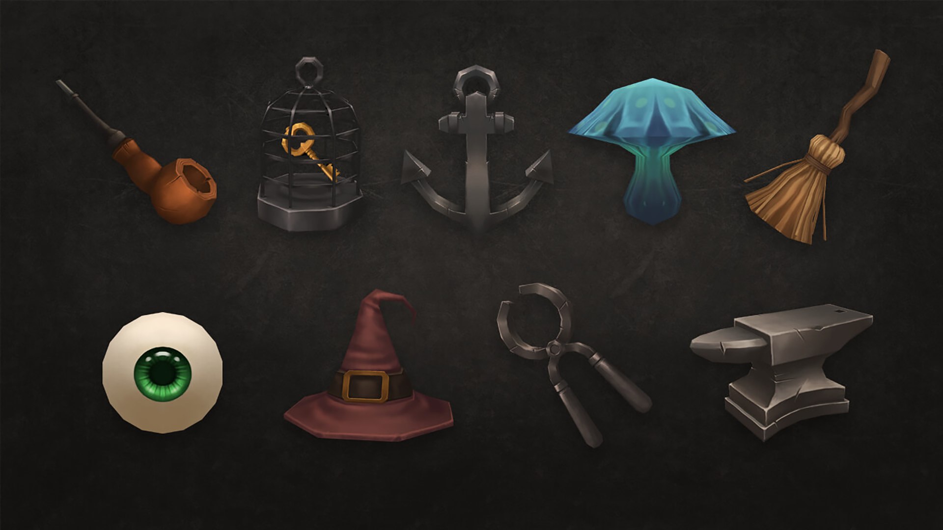 3D Prop - RPG Icons 100 Model - TurboSquid 2359659