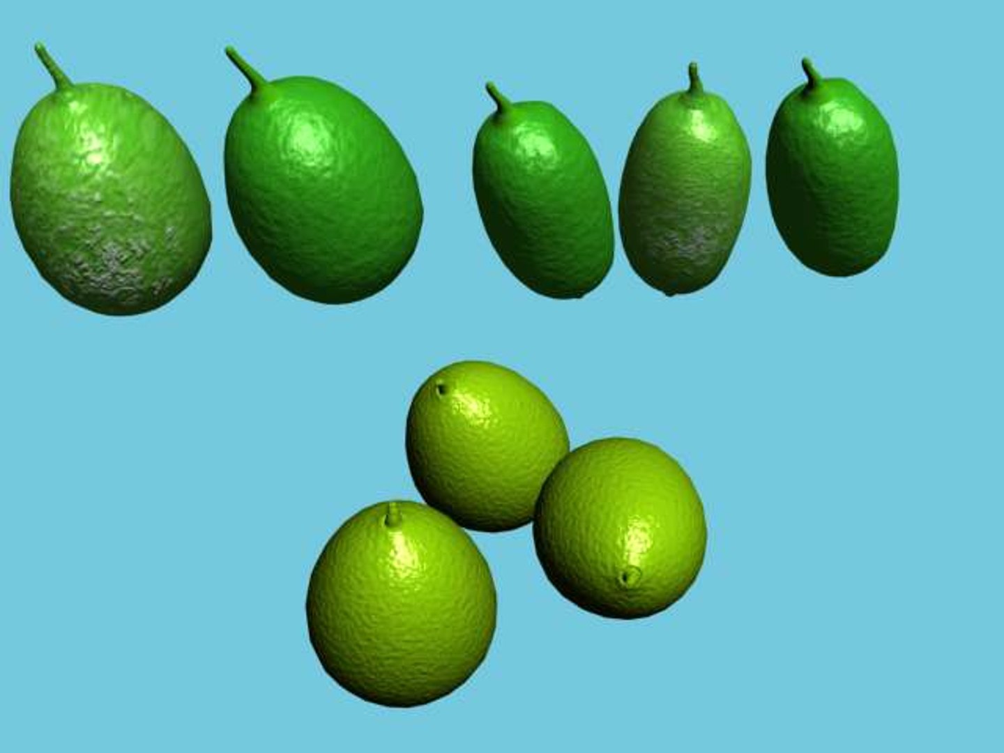 lemon 3d model
