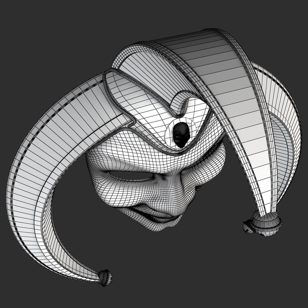 3d Max Mask Joker