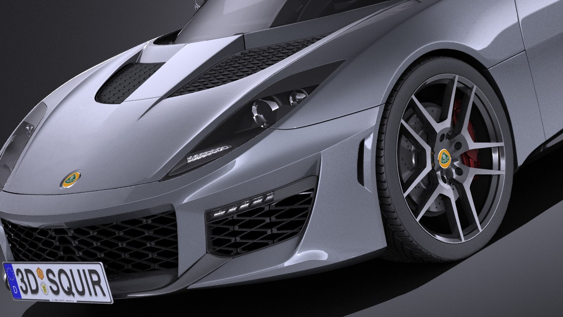 3d 2017 400 Evora Model