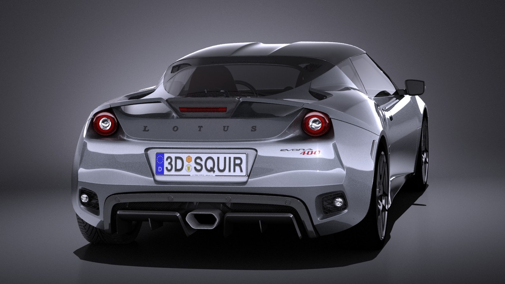 3d 2017 400 Evora Model
