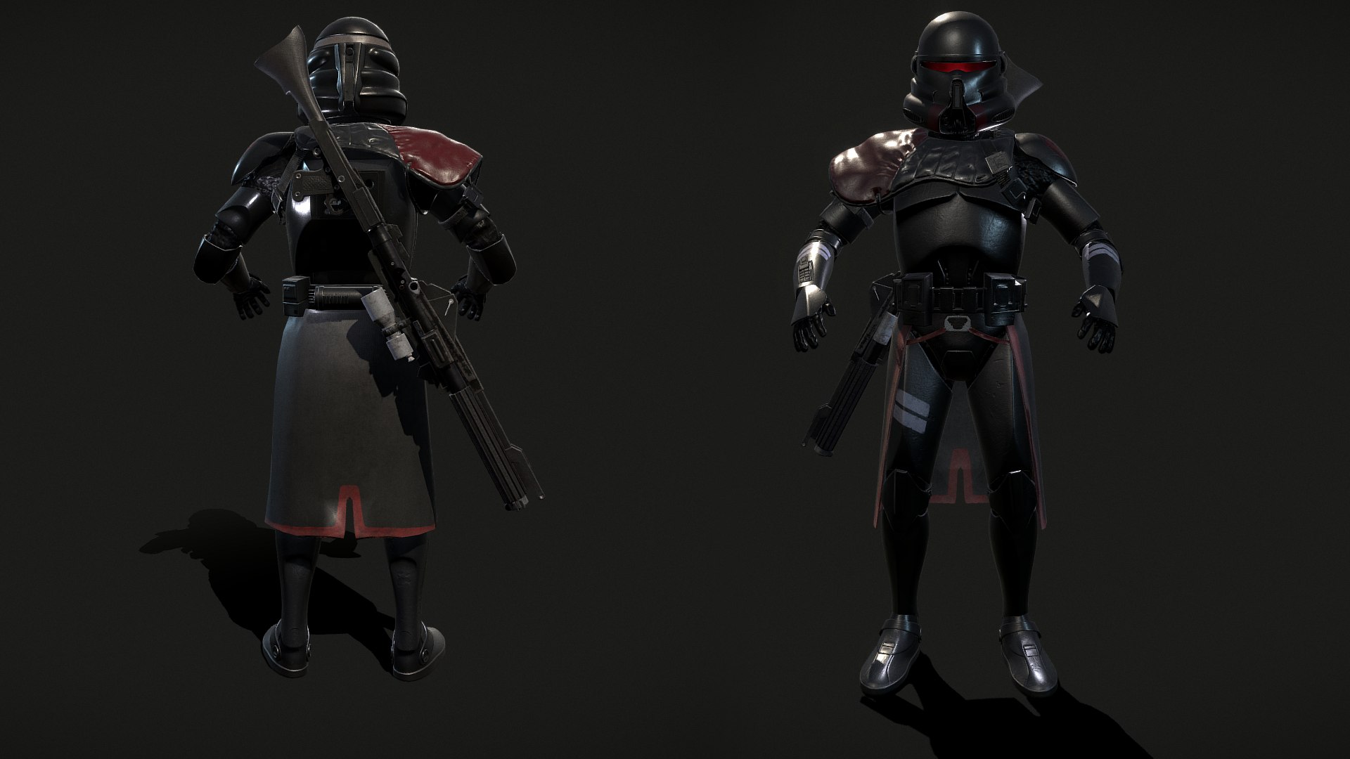 Imperial Purge Trooper 3D Model - TurboSquid 1921147