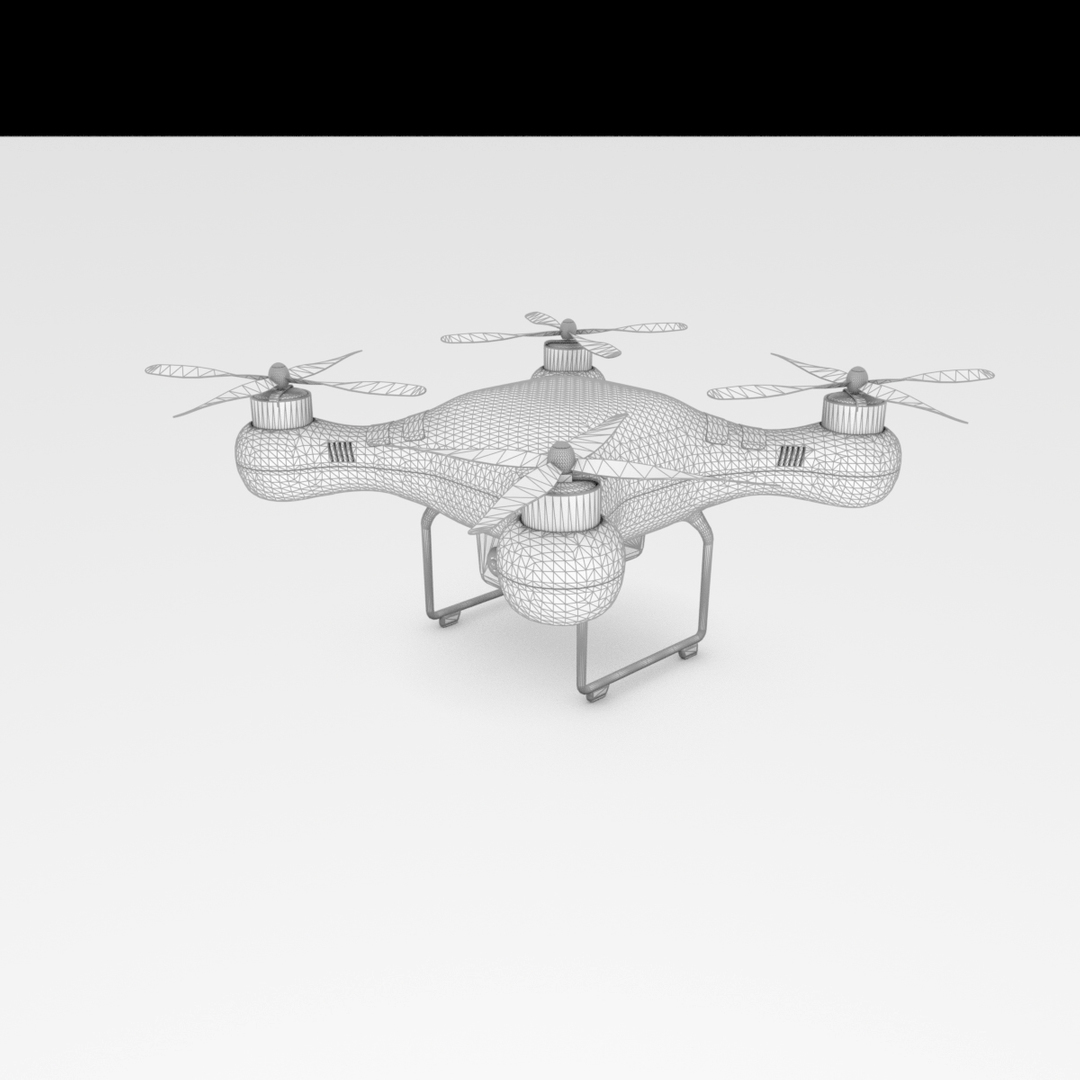 Generic Drone 3D - TurboSquid 1467256