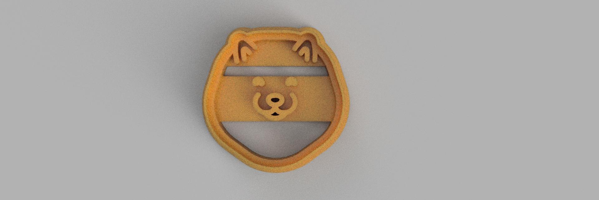 POMERANIAN COOKIE CUTTER 3D - TurboSquid 2224306