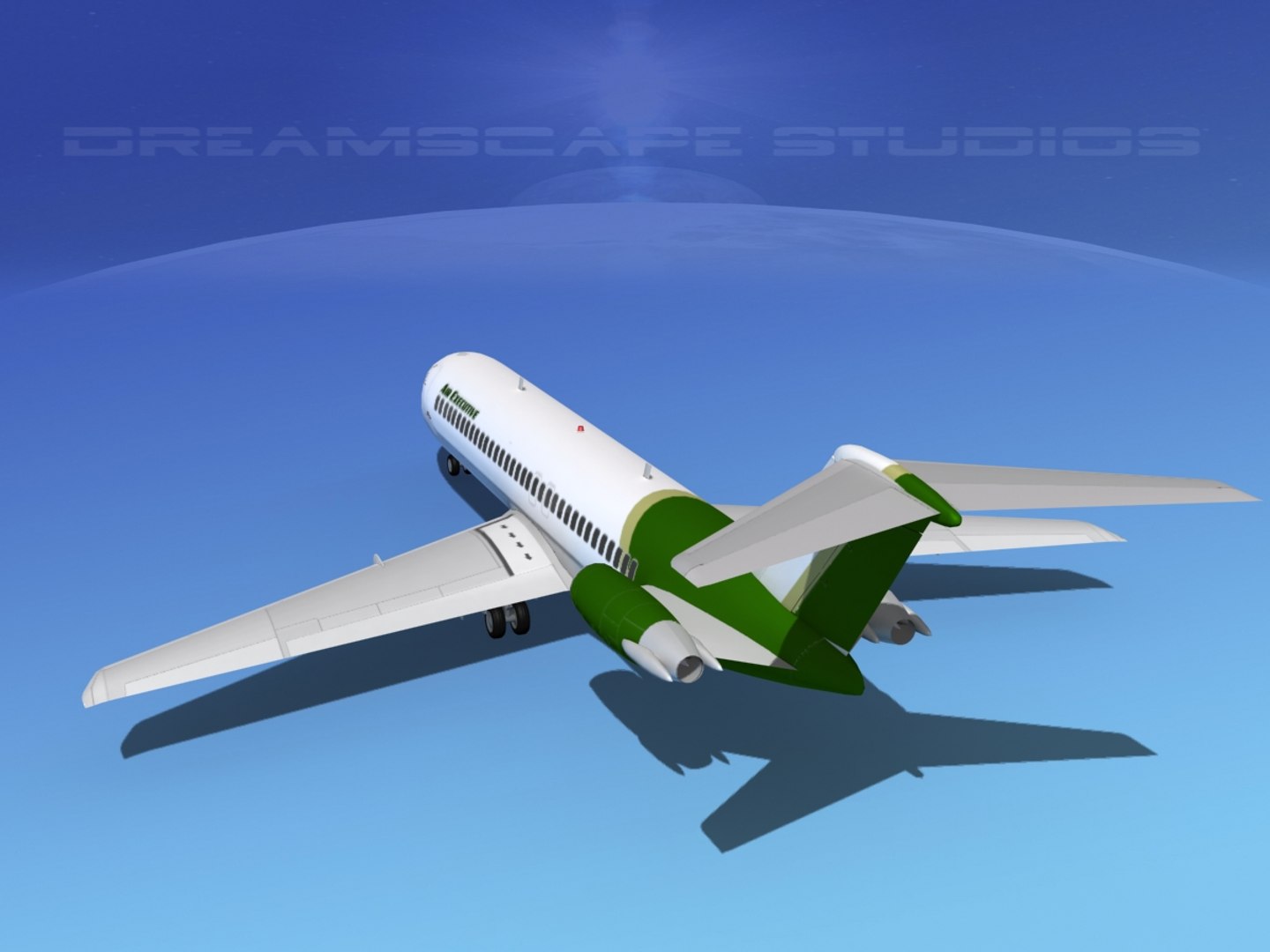 3d Series Dc-9 Model