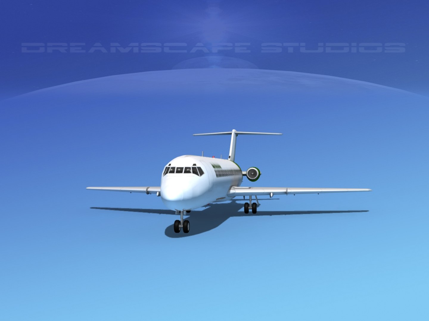3d Series Dc-9 Model