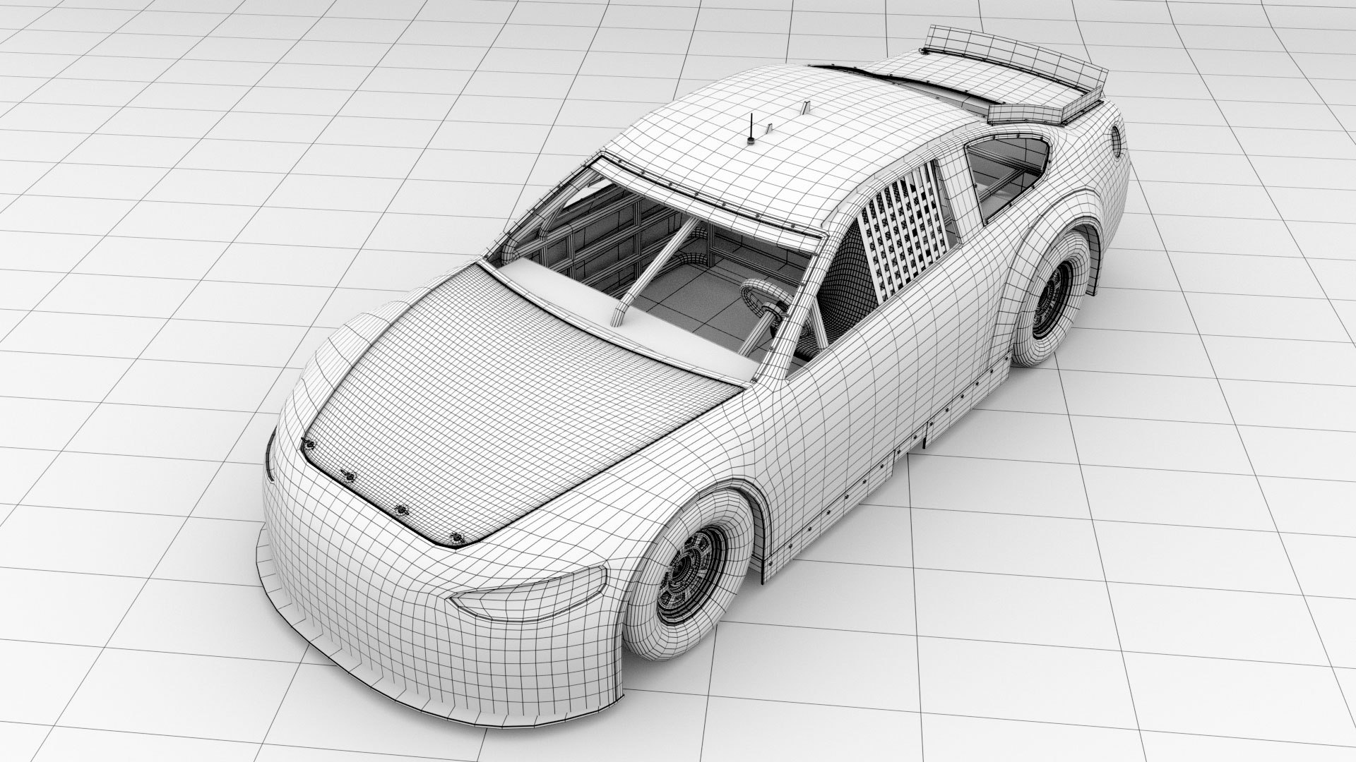 NASCAR Mobll Car Model - TurboSquid 2019371