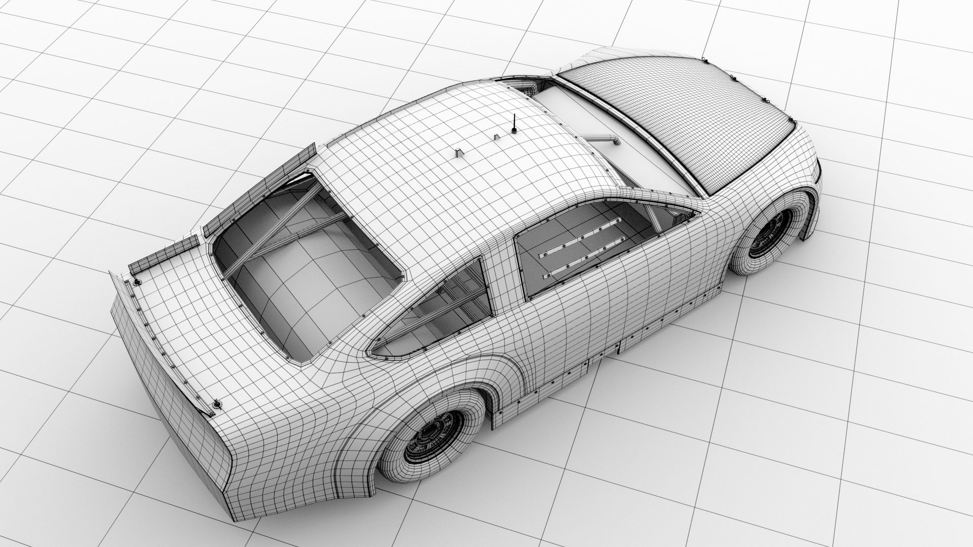 NASCAR Mobll Car Model - TurboSquid 2019371