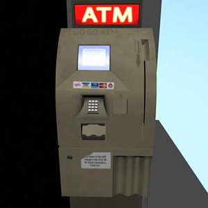 ATM 3D Models for Download | TurboSquid