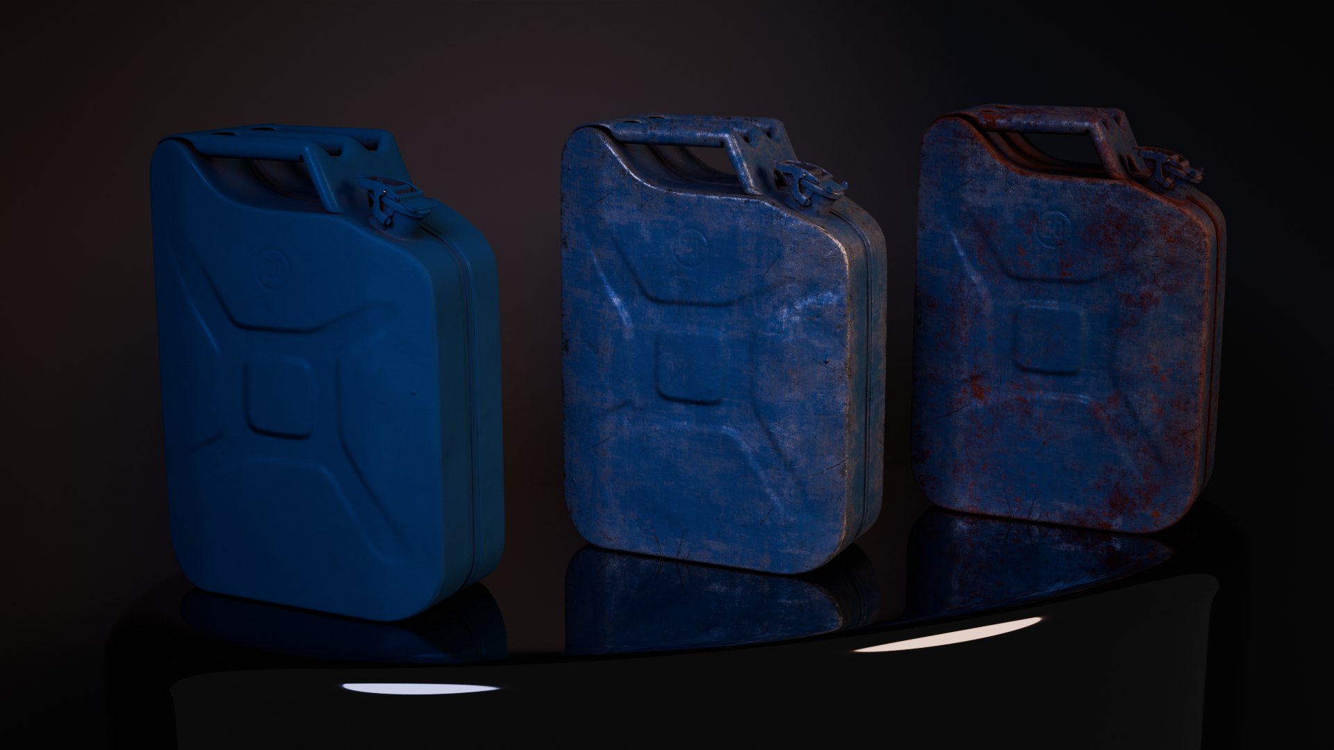 3D Steel Jerry Can 20l - TurboSquid 2193229