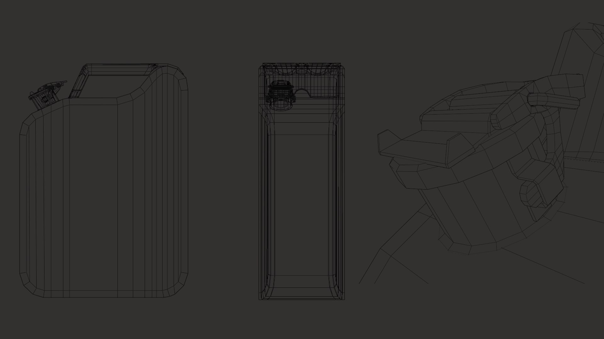 3D Steel Jerry Can 20l - TurboSquid 2193229