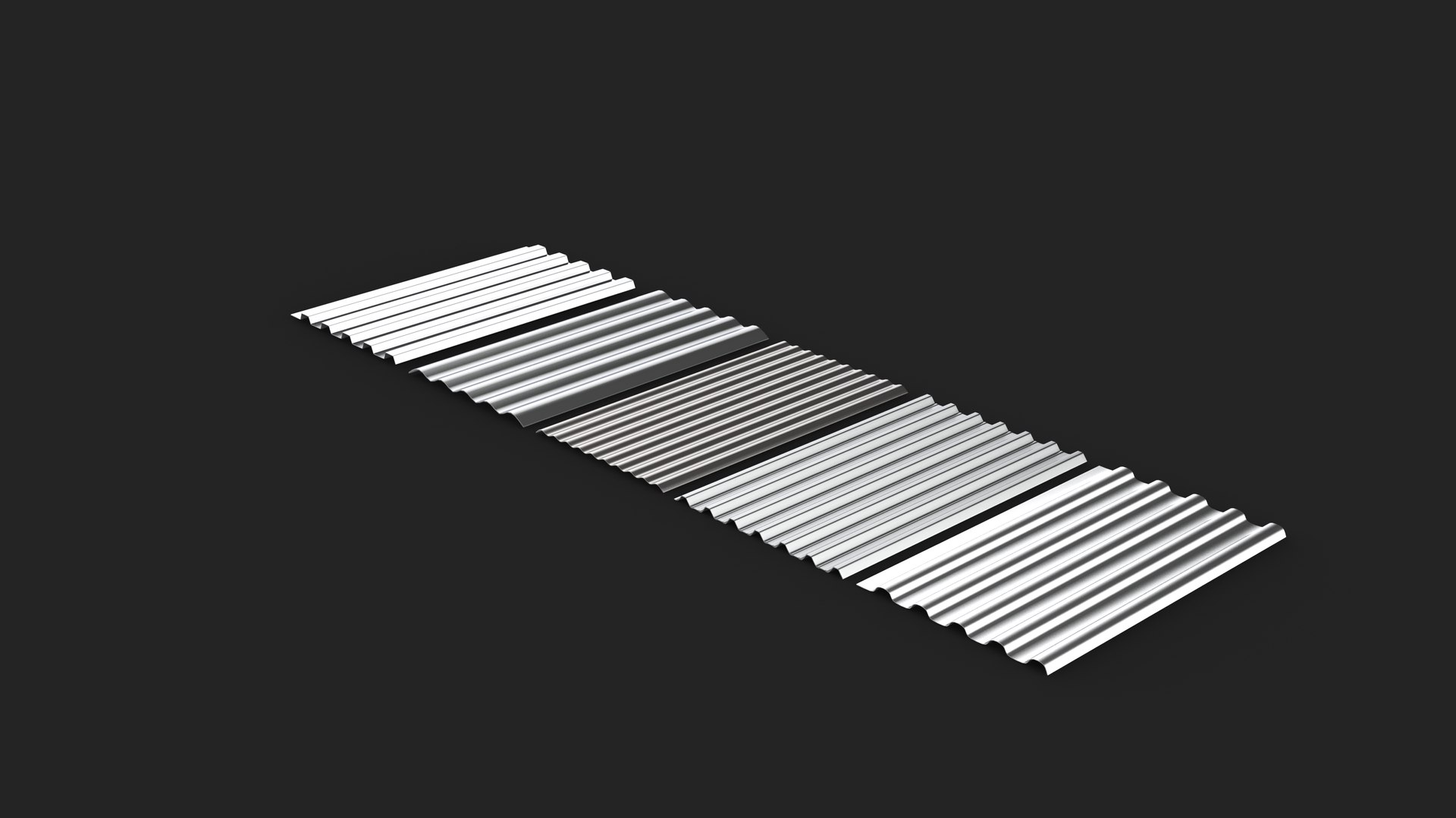 Roofing Sheet 3D - TurboSquid 2398972
