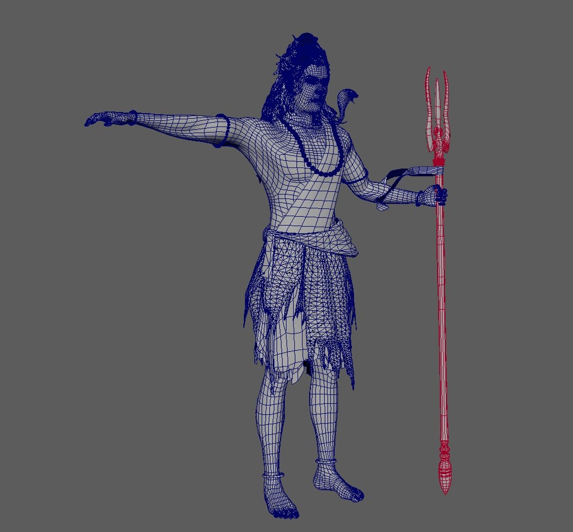 Lord Shiva Rigged 3D model - TurboSquid 2016345