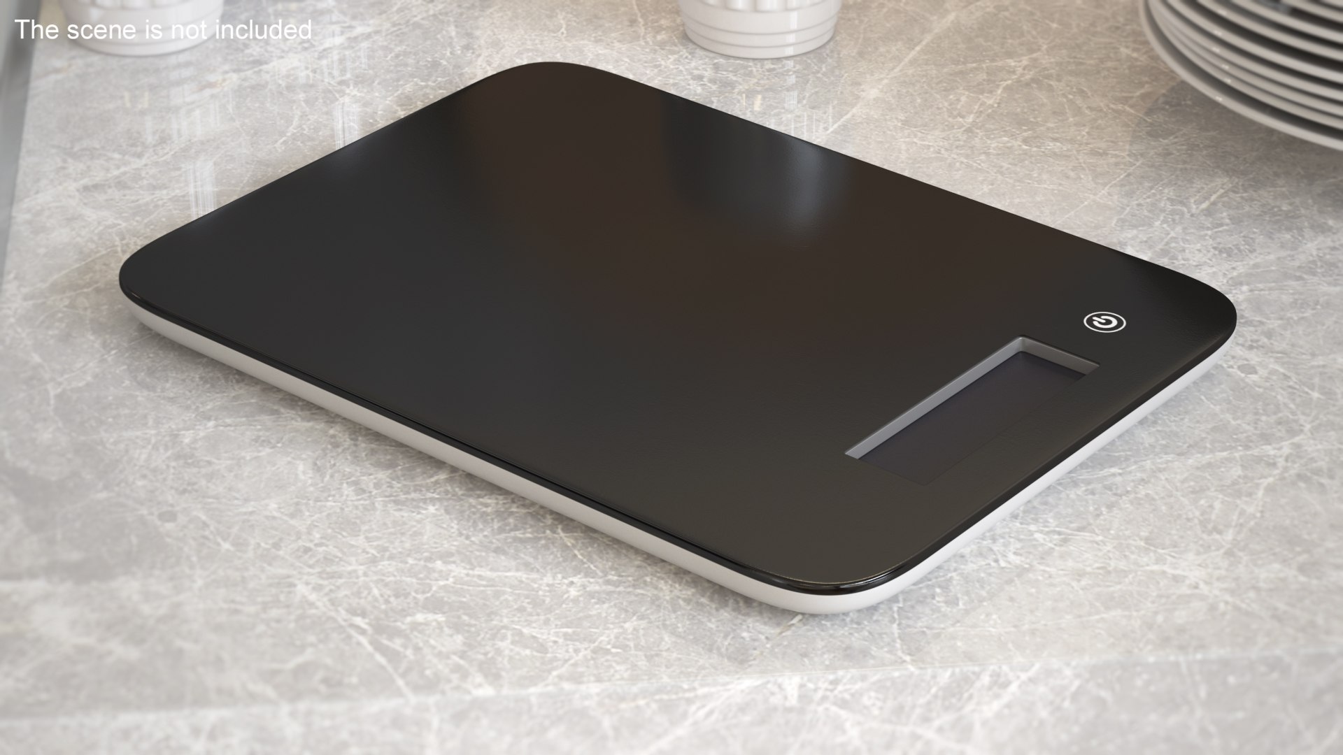 3D Compact Digital Kitchen Scale Model - TurboSquid 2086229