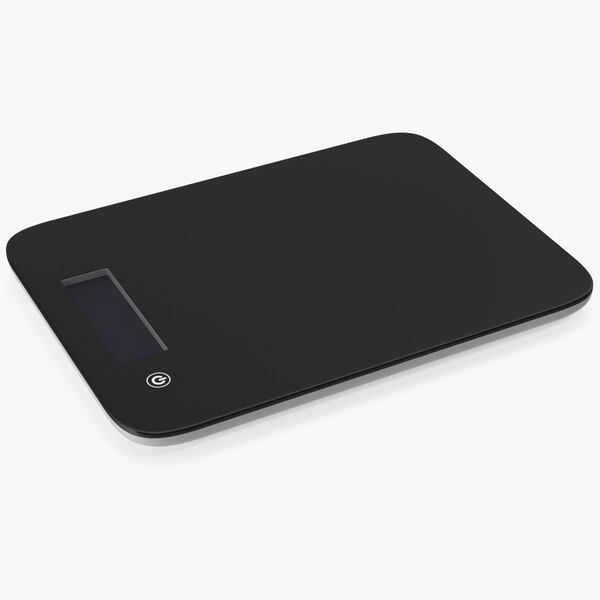 modelo 3d Compact Digital Kitchen Scale - TurboSquid 2086229
