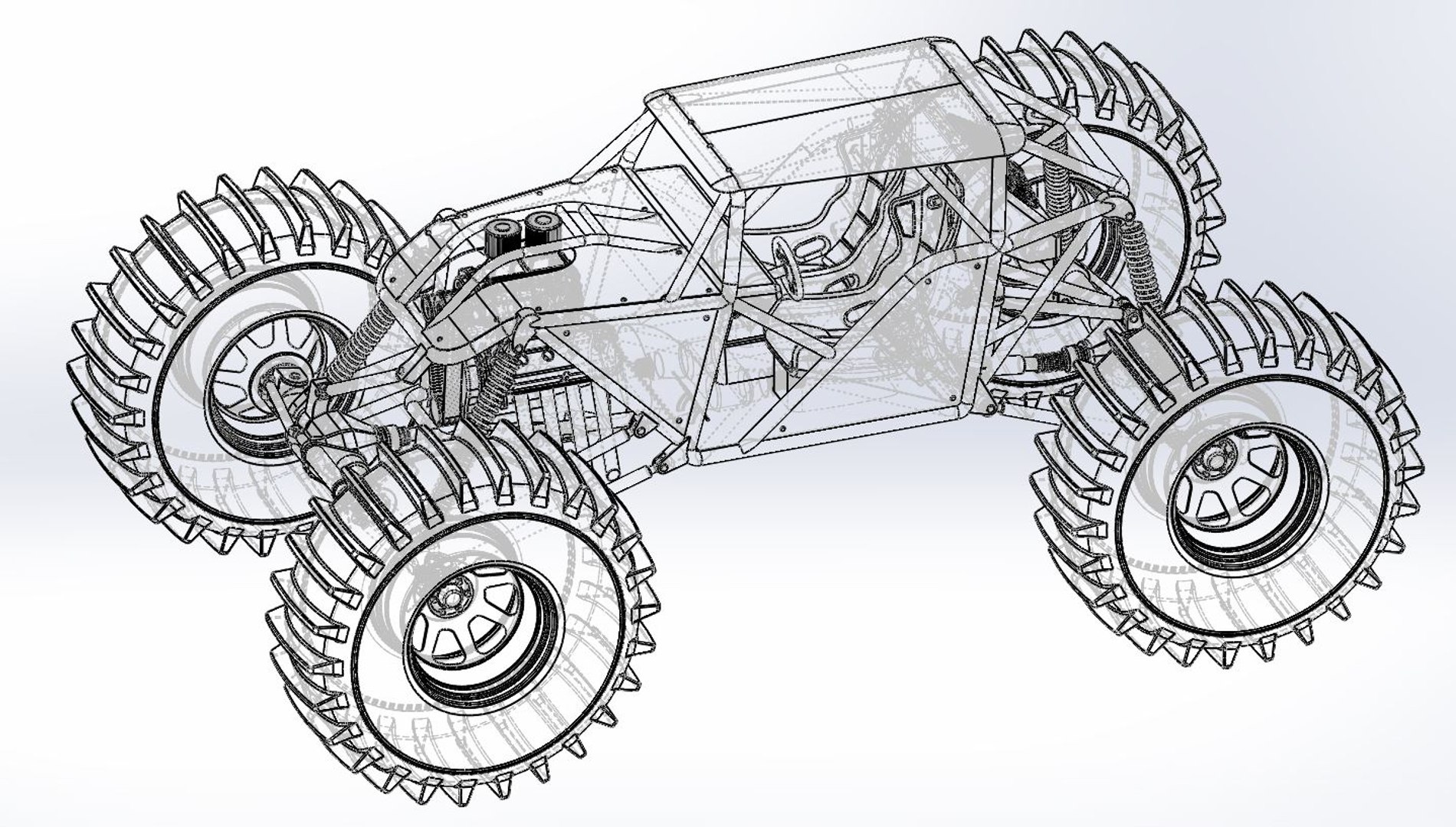 Mud Bogger 3D Model - TurboSquid 1488096