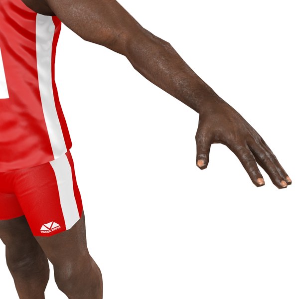3D sprinter athlete model - TurboSquid 1302406