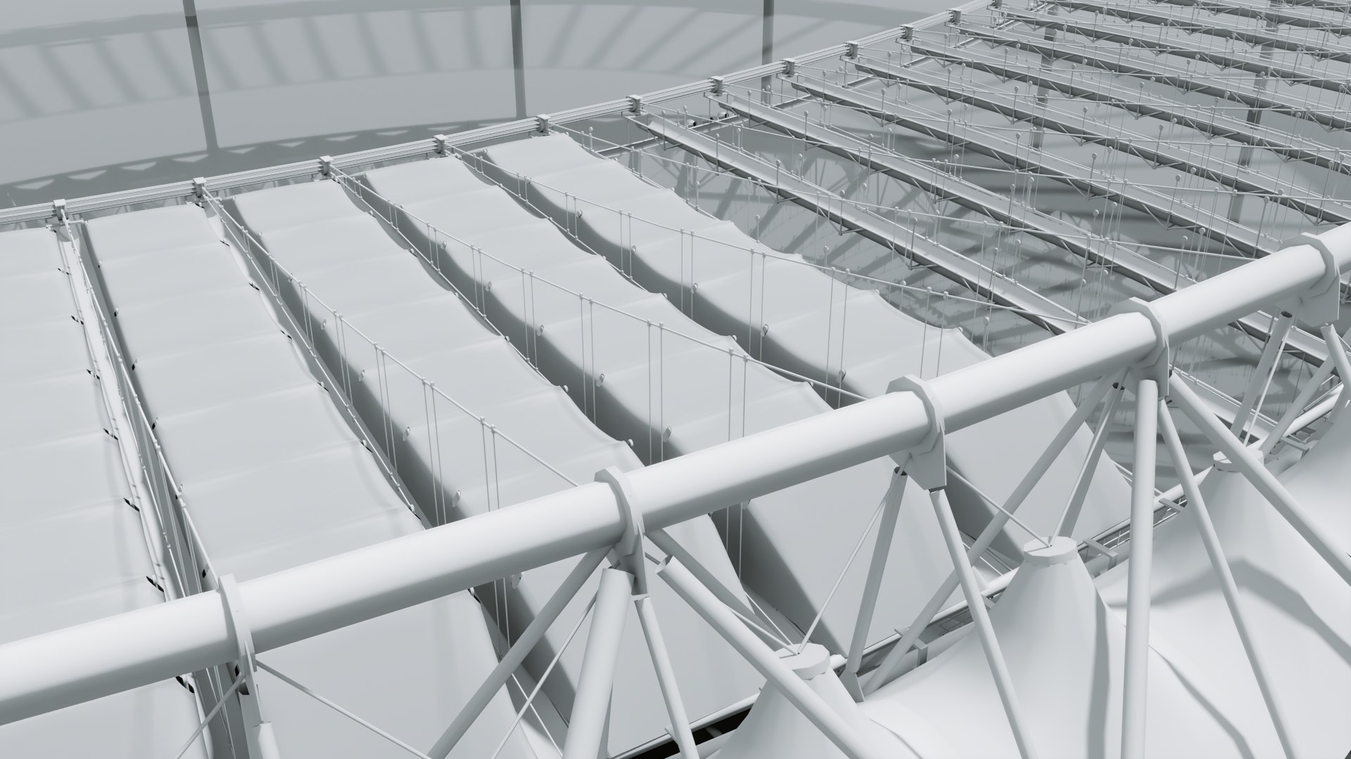 Roof Stadio Olimpico 3D Model - TurboSquid 1703166