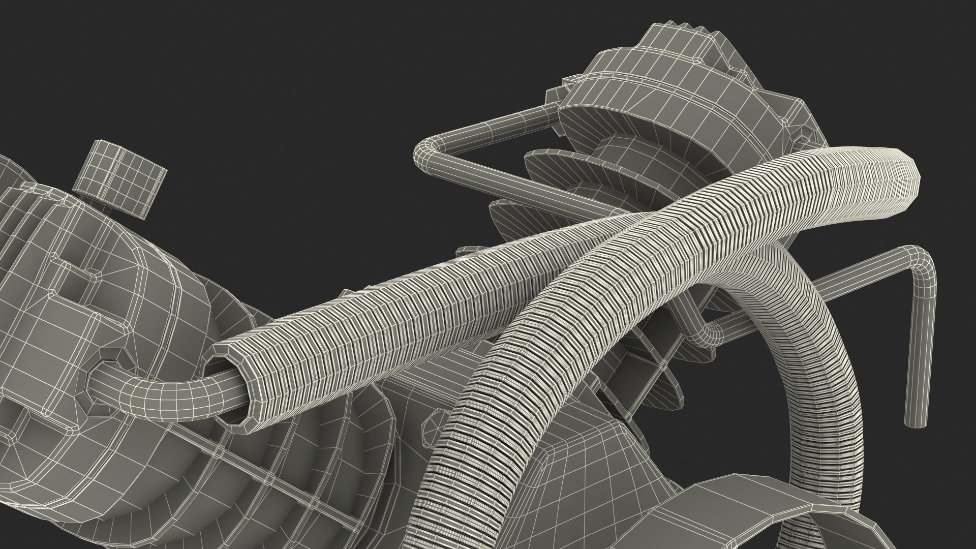 Aluminium Air Compressor Pump With Orange Hose 3D Model - TurboSquid ...