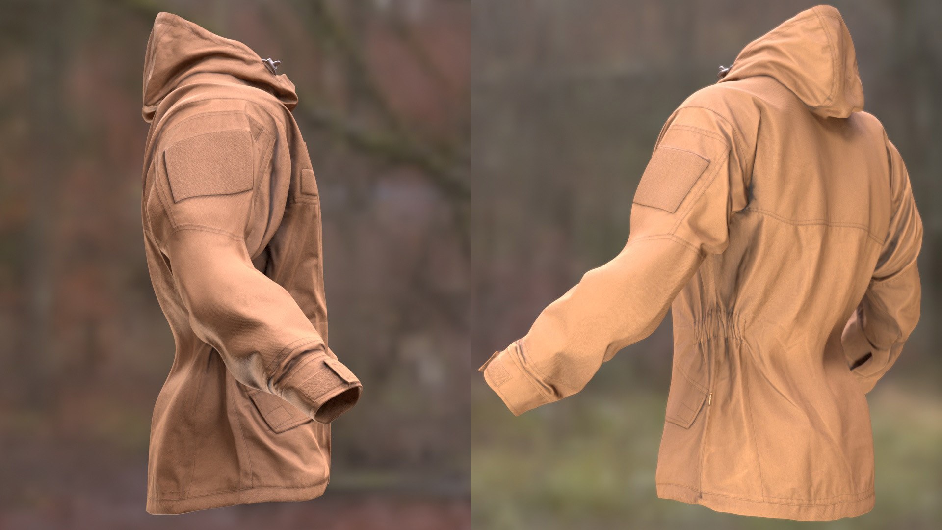 3D Tactical Jacket 25 - All MH Bodies UE5 Skeletons - Rigged Model ...
