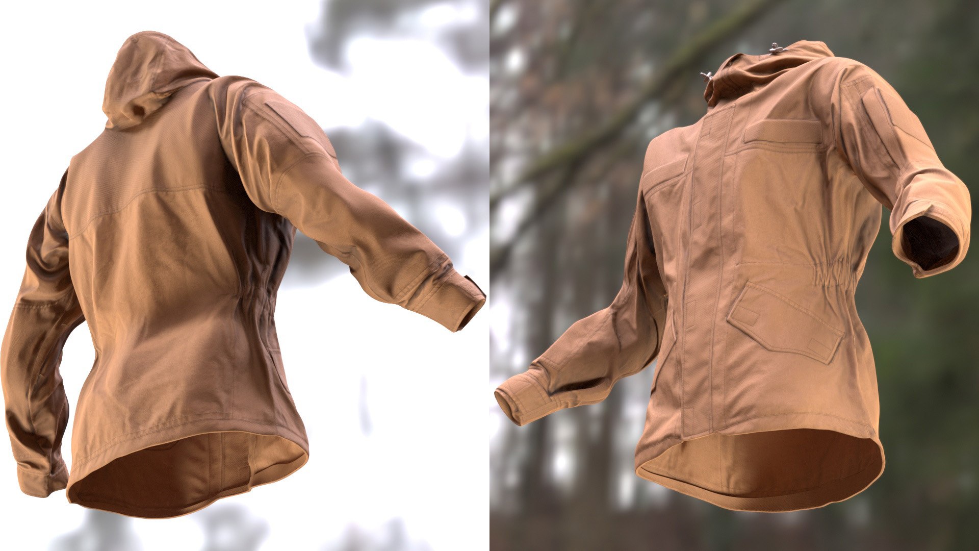 3D Tactical Jacket 25 - All MH Bodies UE5 Skeletons - Rigged Model ...