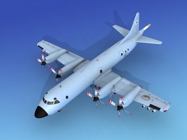 3d orion lockheed p-3 model