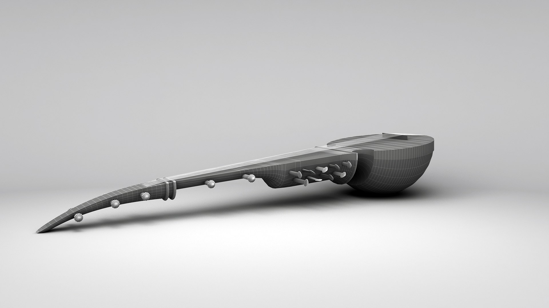 3D Sarod - TurboSquid 1944154