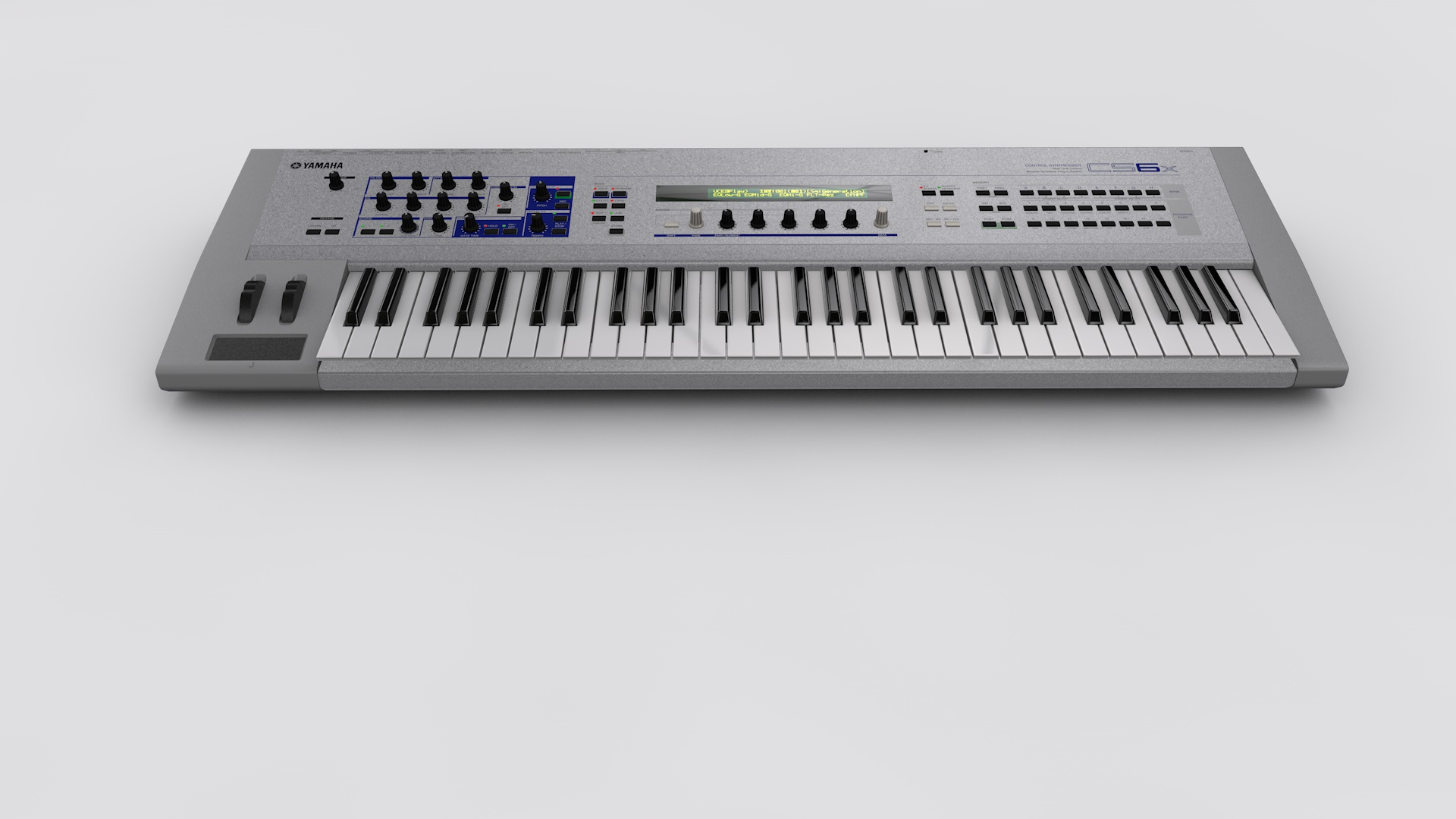 3D Yamaha CS6X SynthesizerMain - TurboSquid 1894101