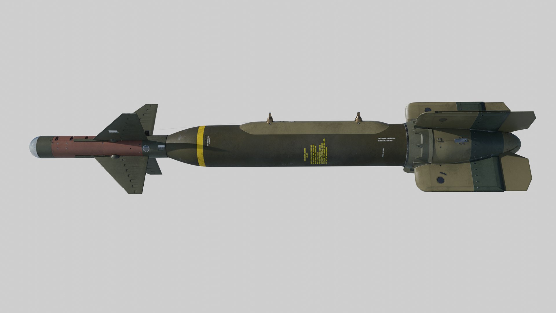 3D GBU-24B Paveway III USAF Model - TurboSquid 2156813