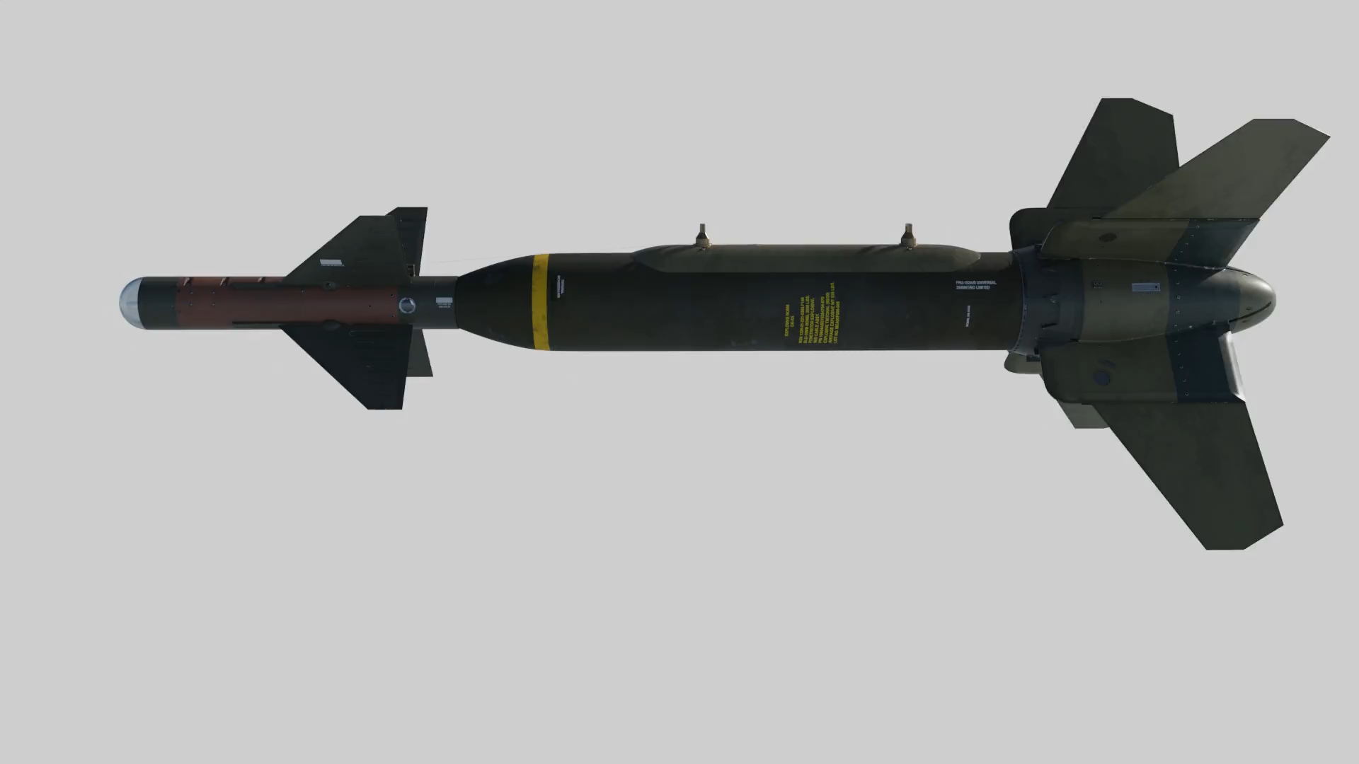 3D GBU-24B Paveway III USAF Model - TurboSquid 2156813