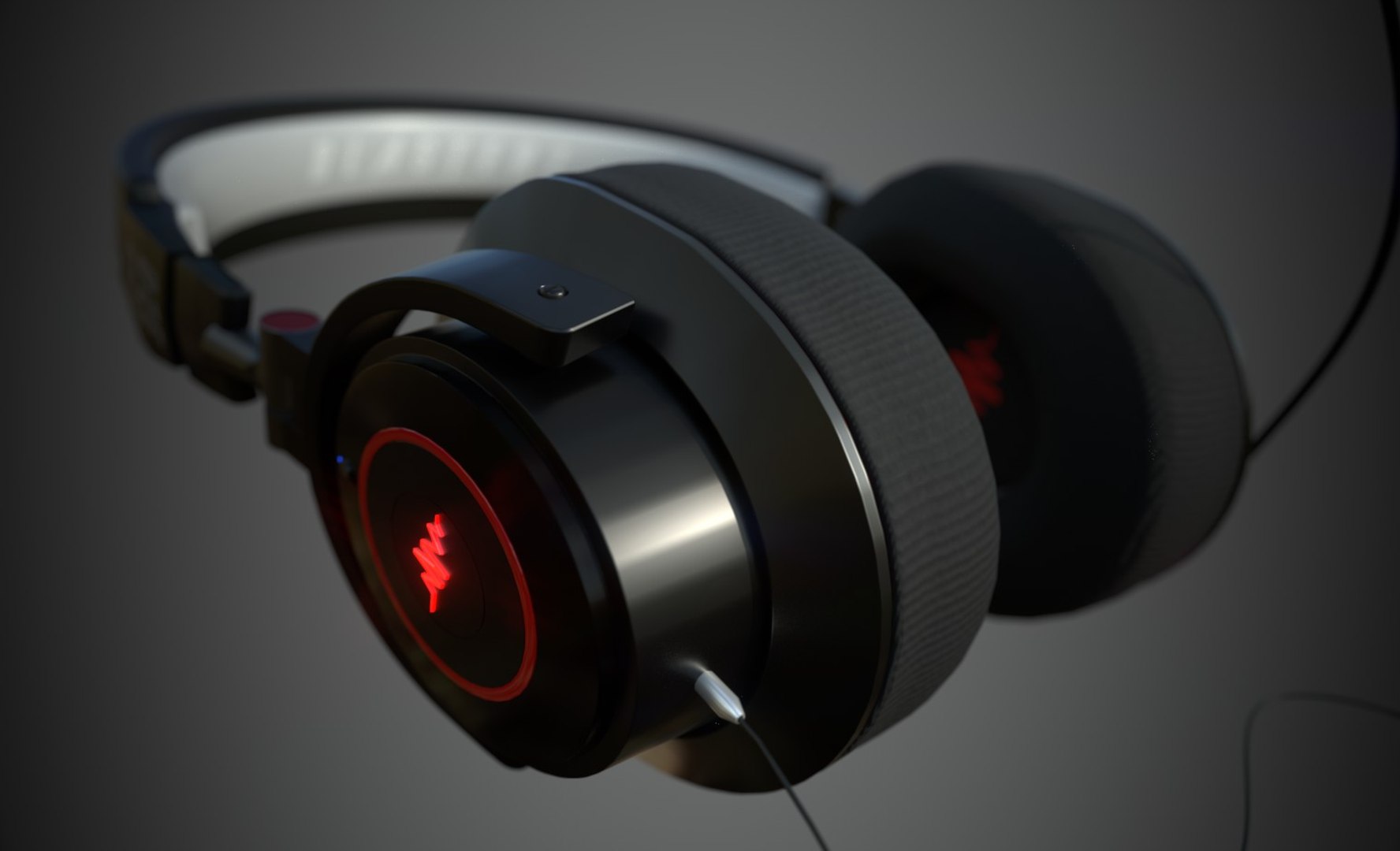 Gaming headset 3D model - TurboSquid 1389977