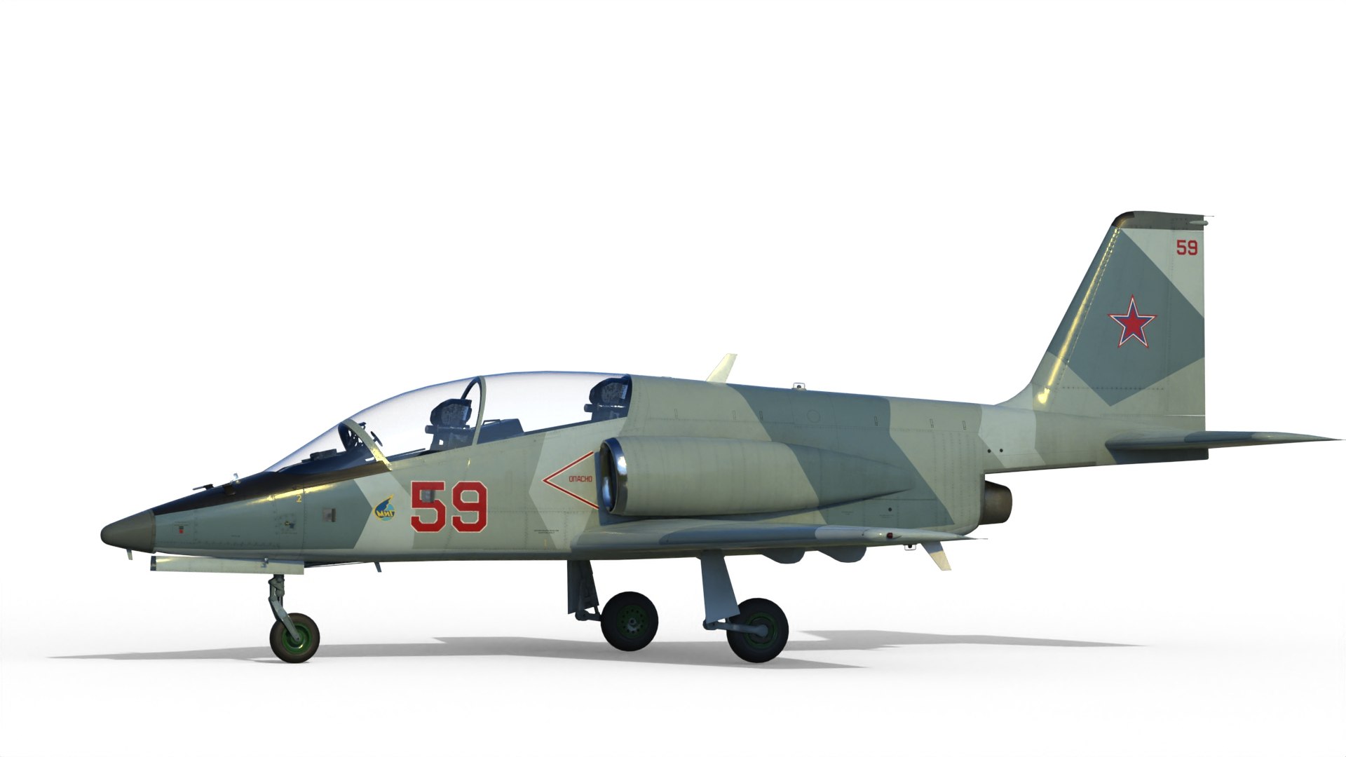 MiG UTS Advanced Trainer Aircraft Model - TurboSquid 2289367