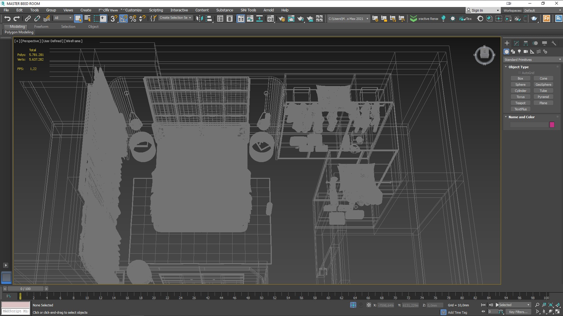 3D Bedroom Collection 1 Of Titan6 - 4 Models - FBX Format 3D Model ...