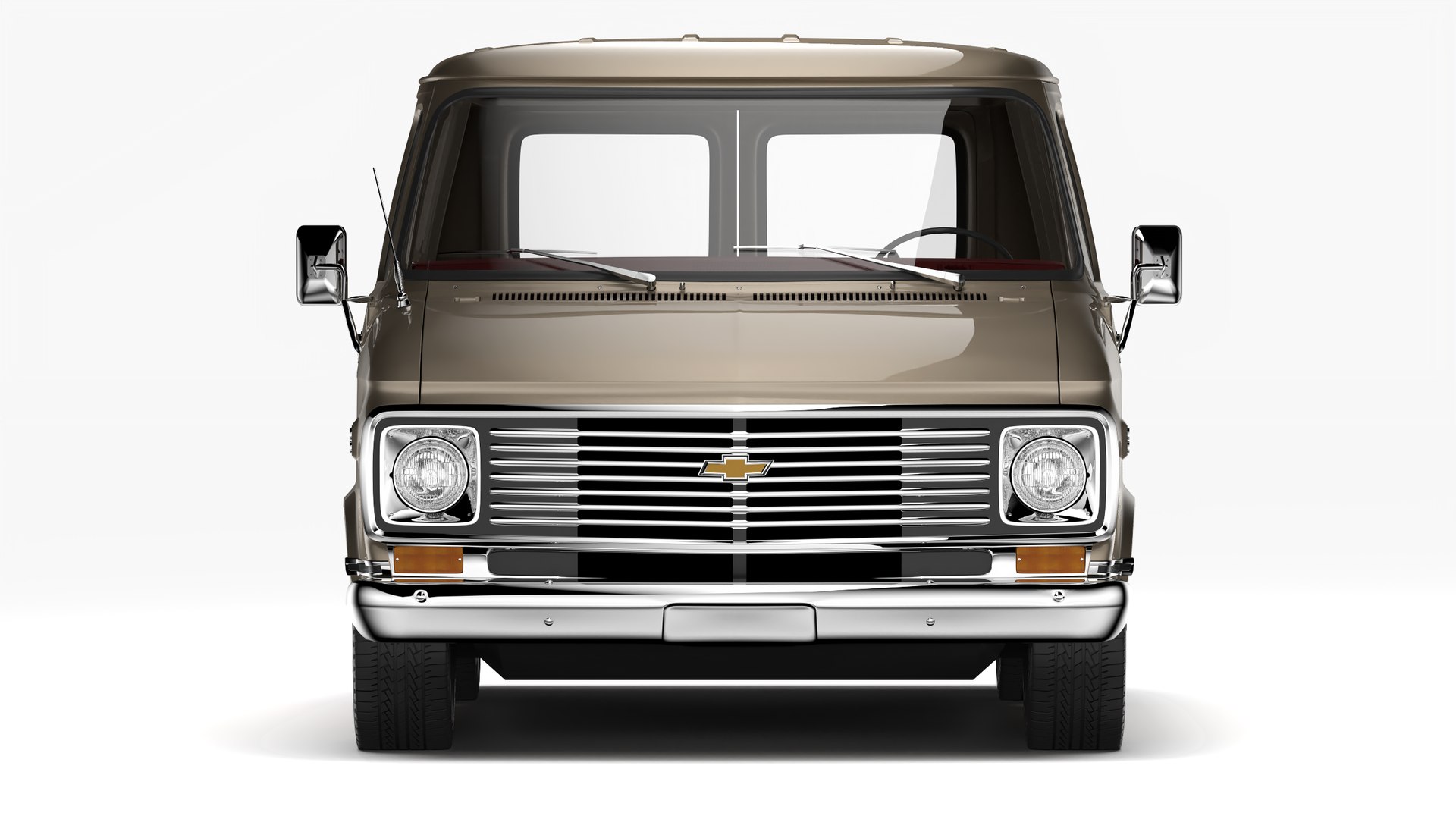 3D Chevrolet G10 Van 1972 - 1977 - TurboSquid 1780355