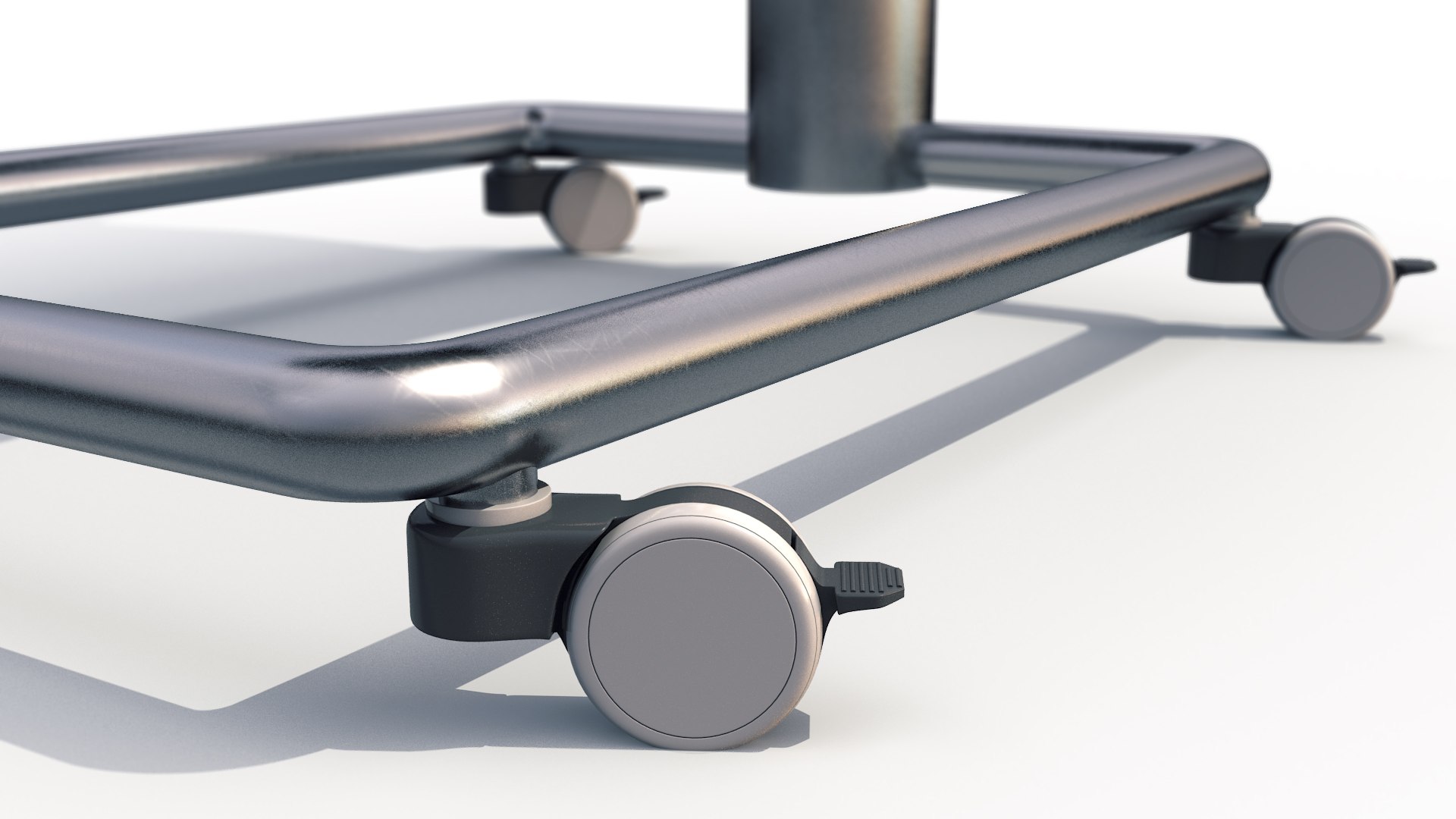 Surgery Back Table 3D Model - TurboSquid 2106270