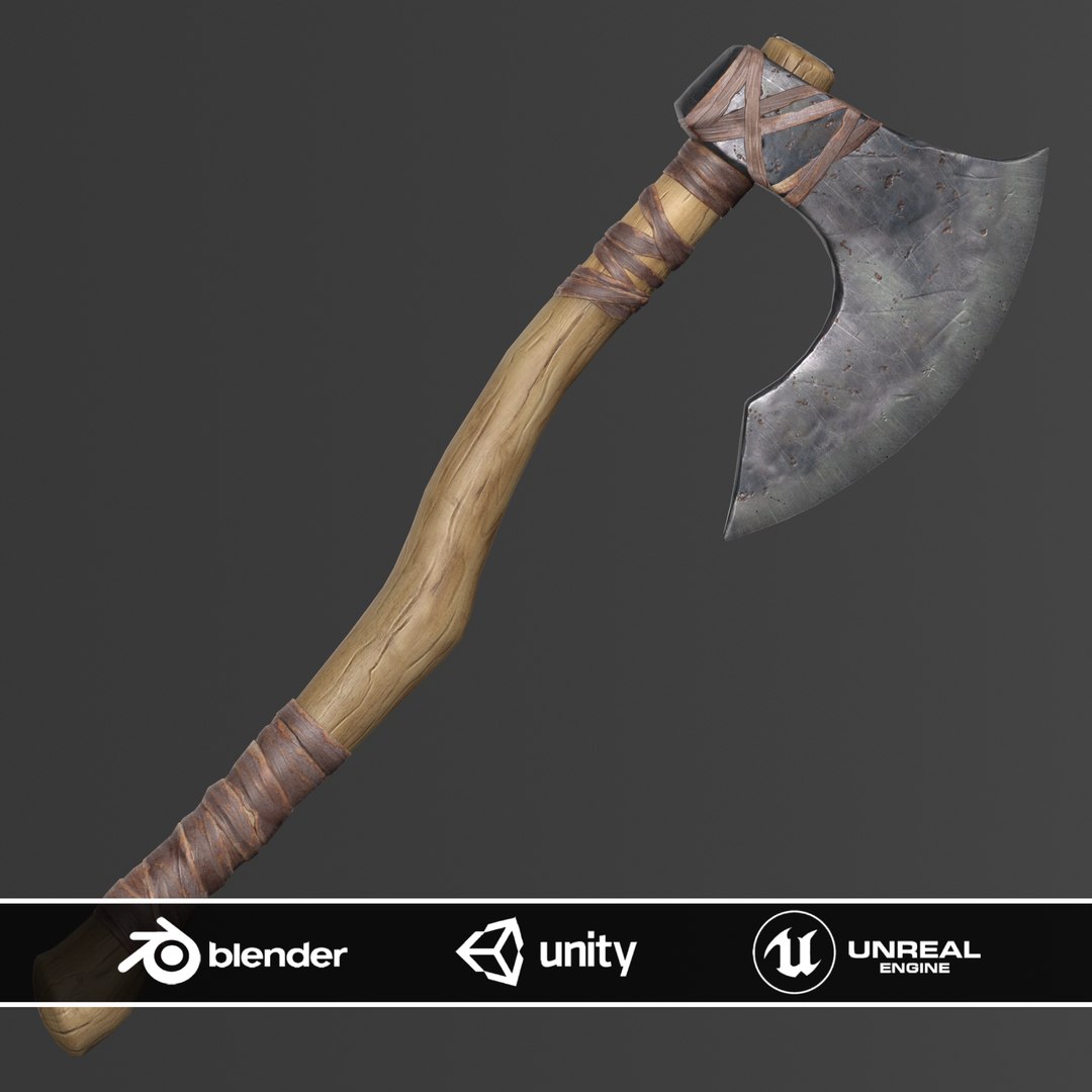 3D Battle Axe model - TurboSquid 2025284